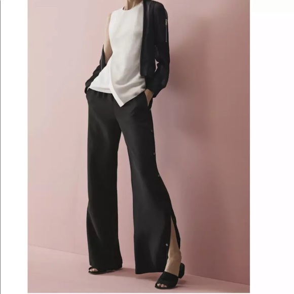 Chloe & Katie | Pants & Jumpsuits | Chloe Katie High Rise Black Side ...